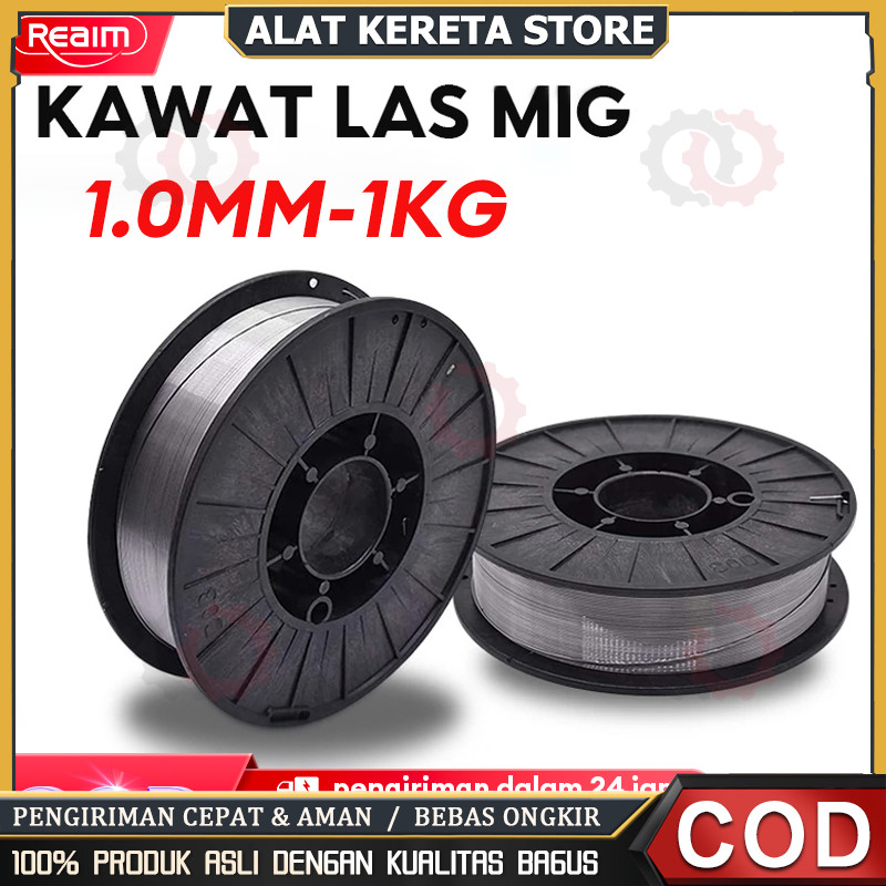 Jual Kawat las mig 1.0mm 1kg Flux Core Wire Gasless Welding Core Tanpa Gas Co Wire Techweld 1 ...