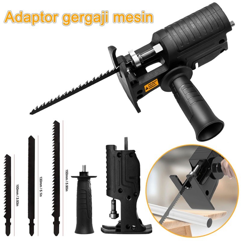 Jual Adaptor Bor Ke Gergaji Mesin / Mesin Adapter Jigsaw Gergaji Mesin ...