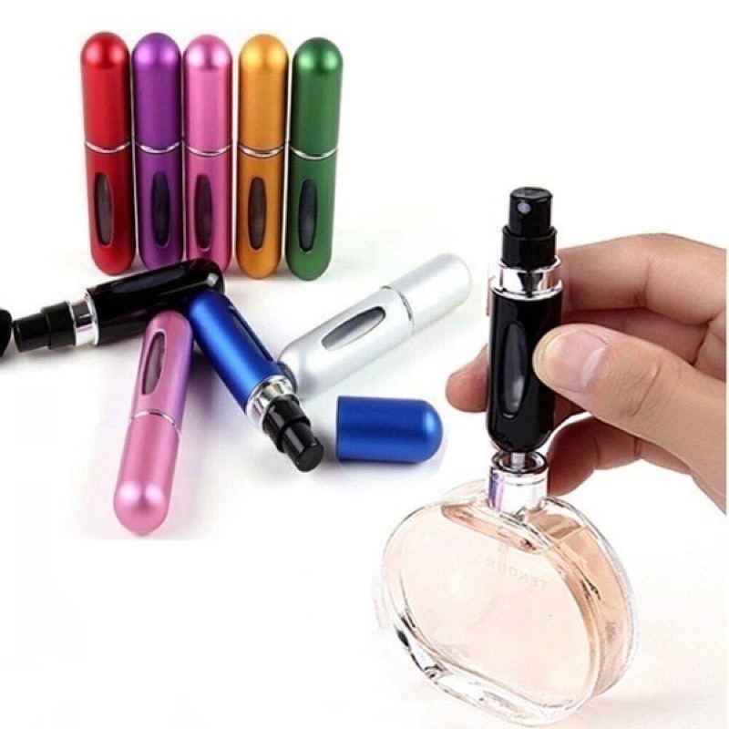 Jual Botol Parfum Refill Portabel 5 ML / Travel Mini Refillable Perfume ...
