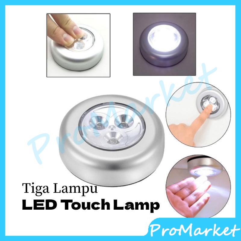 Jual PRO Lampu Emergency Darurat Sensor Sentuh Stick Click Touch Lamp ...