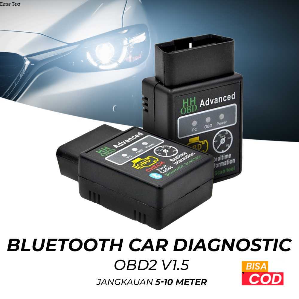 Jual Bluetooth Car Diagnostic OBD2 V1.5 - ELM327 | Shopee Indonesia