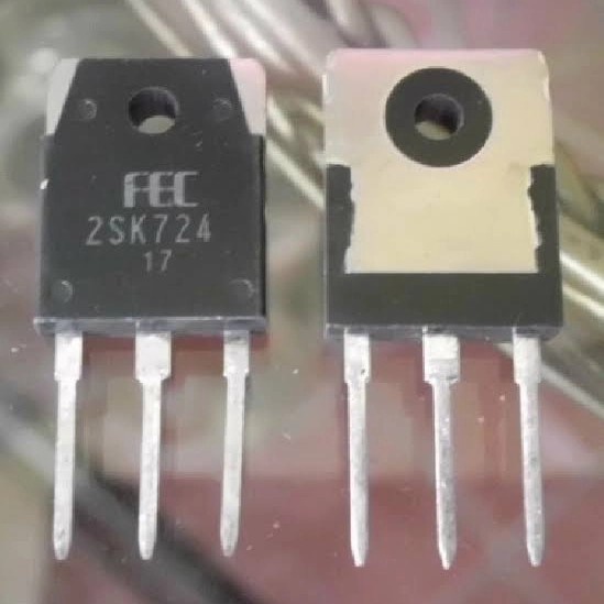 Jual 2SK724 K724 FEC Fuji N-Channel Silicon Power Mosfet To-3p | Shopee Indonesia