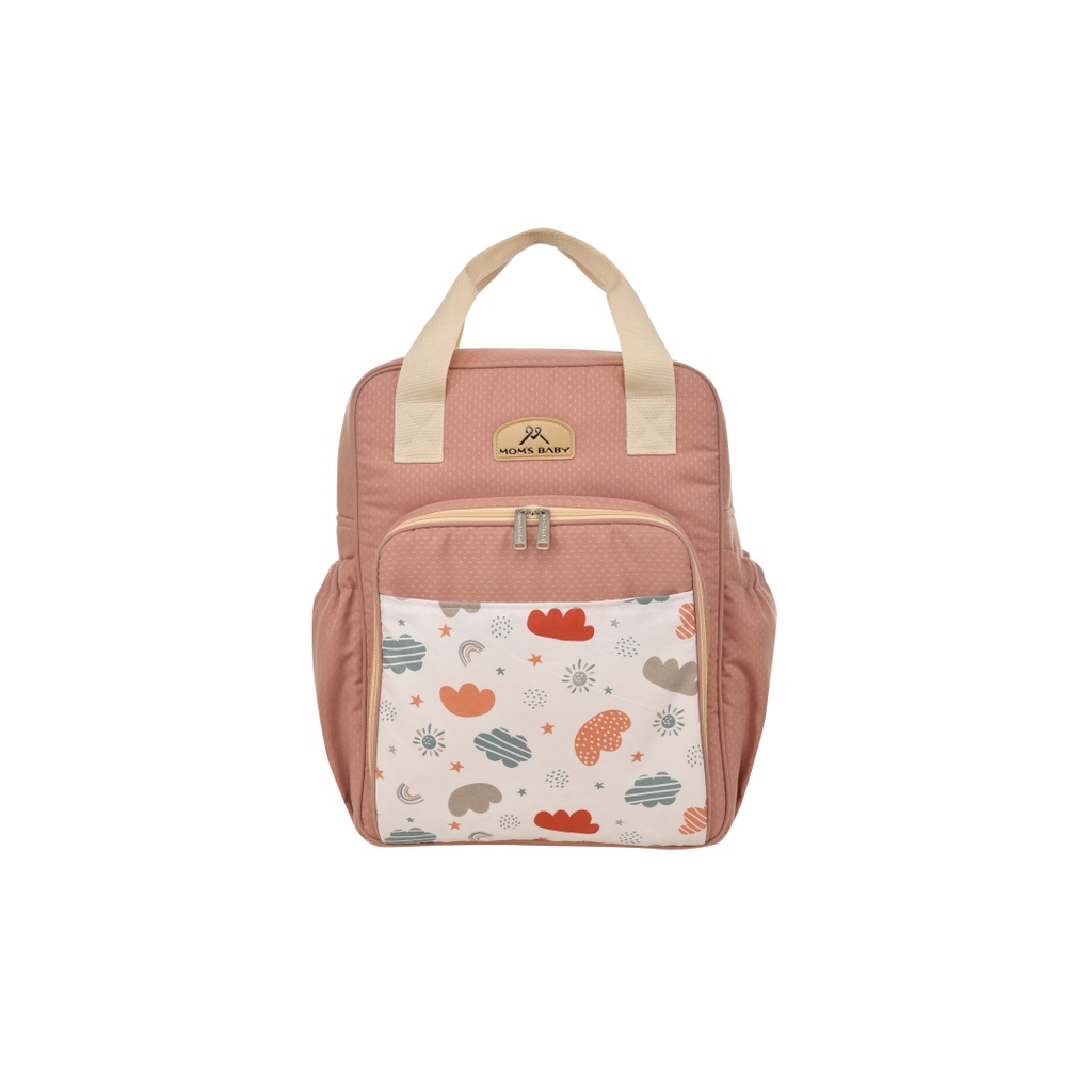 Jual Mom's Baby Tas Perlengkapan Bayi Ransel Diapers Bag Cloudy Series ...