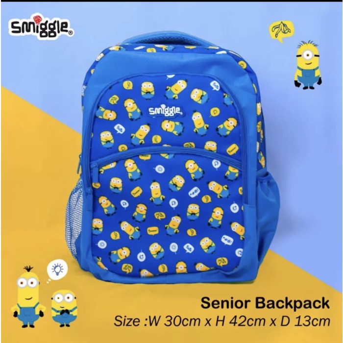 Jual smiggle tas ransel/backpack smiggle/smiggle backpack/tas ransel ...