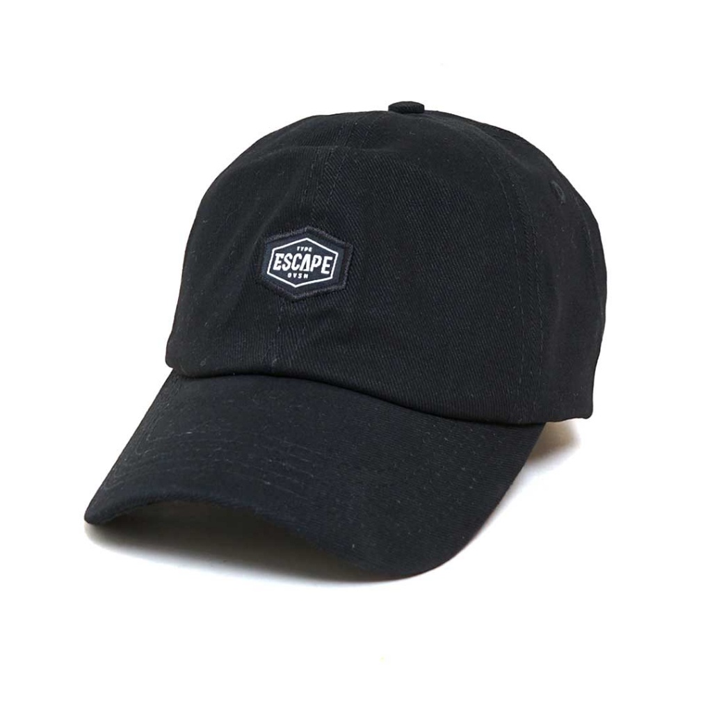 Jual COD Escaperfect Polo Cap Simple Dvsn Black | Shopee Indonesia