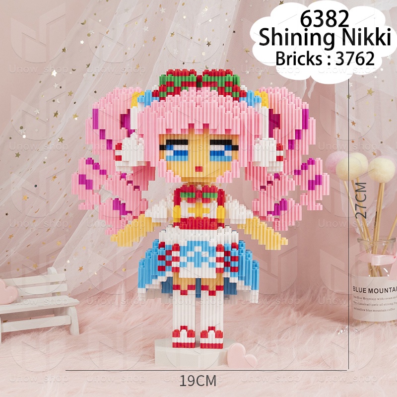Jual Nano Block SHINING NIKKI Series | Bricks education Nano Block ...