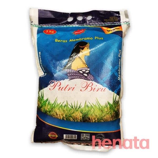 Jual Beras Membramo Plus Putri Biru 5kg | Shopee Indonesia