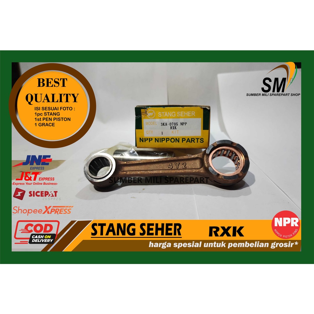Jual STANG SEHER/ STANG SEKER/ CONROD KIT RX-KING/RXK RX K NPP ORIGINAL 100% | Shopee Indonesia