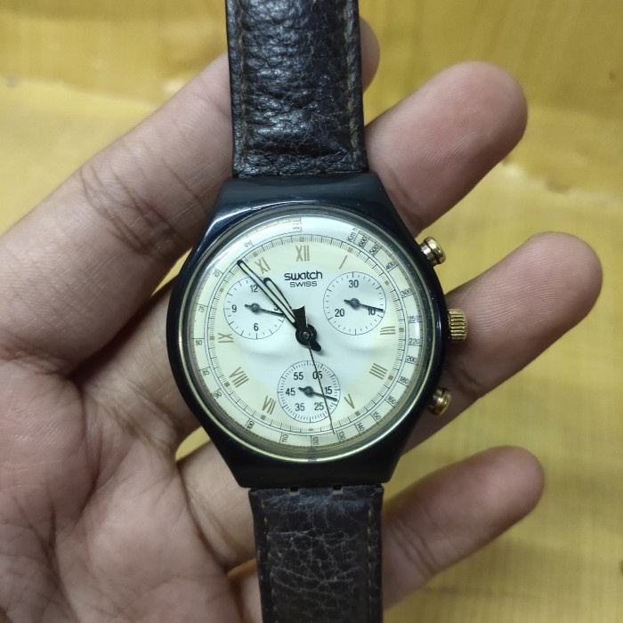 Jual Jam Swatch Chrono Collosal 1992 Original | Shopee Indonesia
