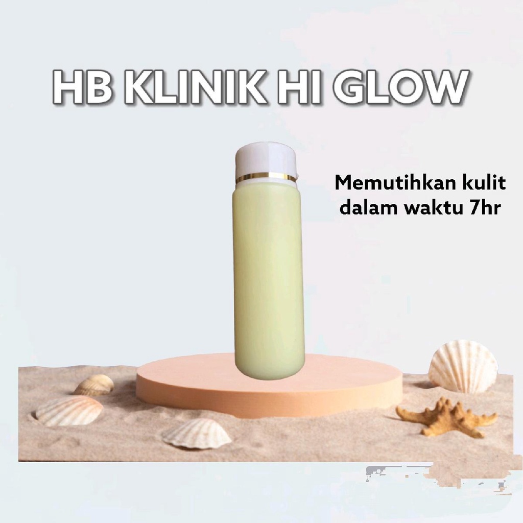 Jual HB KLINIK HI GLOW KOLBE LOTION MARWAH ANZORA INSTAN WHITENING ...
