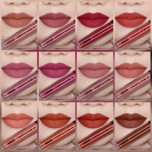 Jual IMPLORA LIP CREAM MATTE SHADE LENGKAP (1-20) | Shopee Indonesia