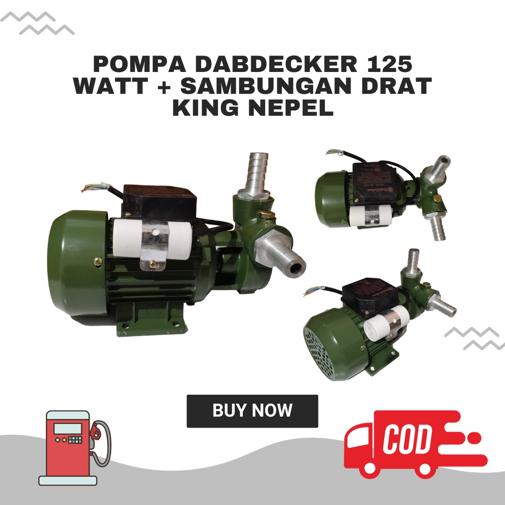 Jual Pompa Minyak Pom Mini / Pompa Pertamini / motor Pom Mini 125 Watt / POMPA SATU SET DRAT ...