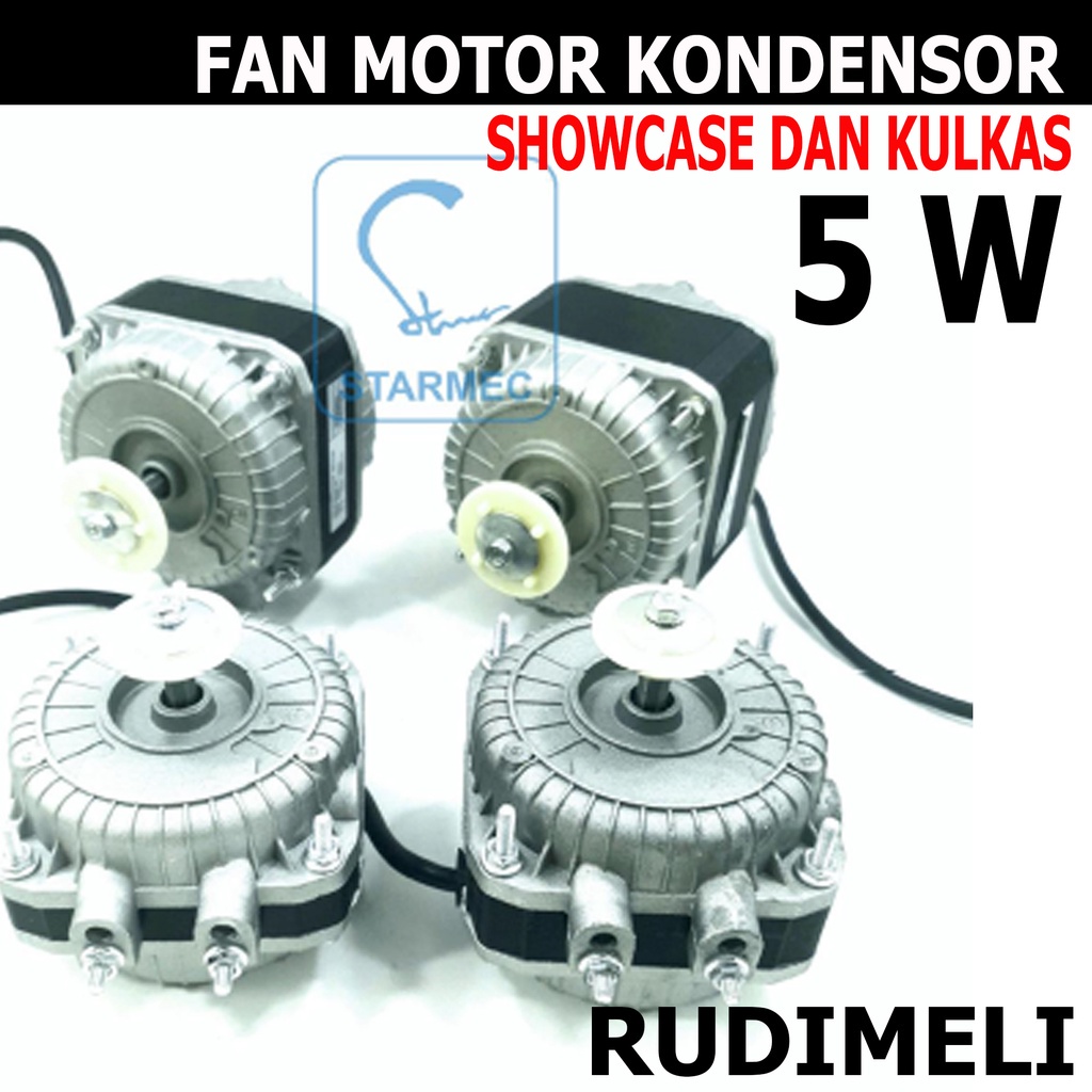 Jual Fan Kondensor /FUN MOTOR MEREK STARMEC-5w | Shopee Indonesia