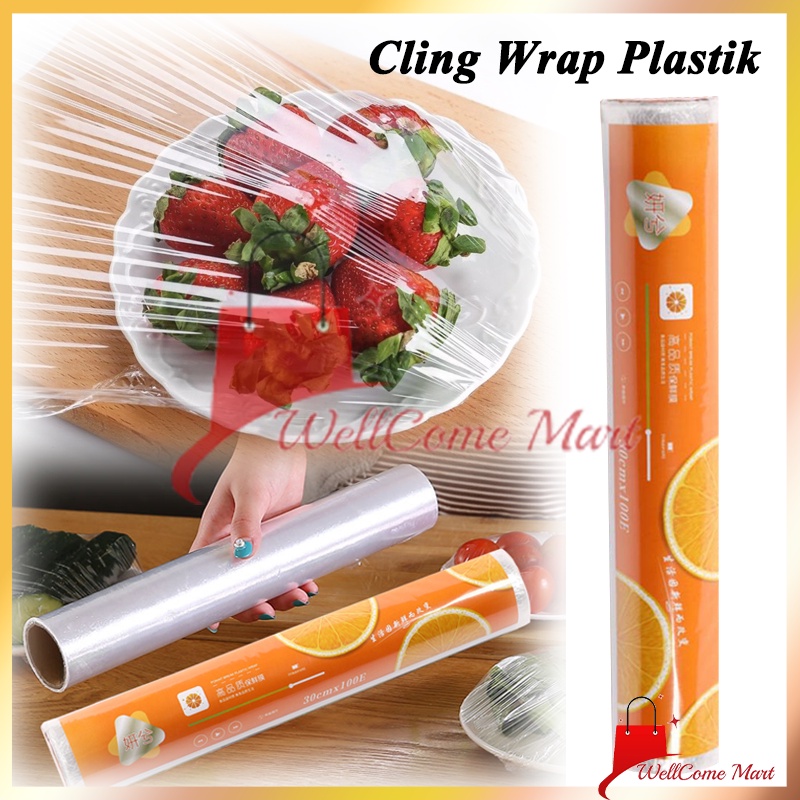 Jual Pembungkus Makananan Reping / Cling Wrap Plastik Wraping / Food ...