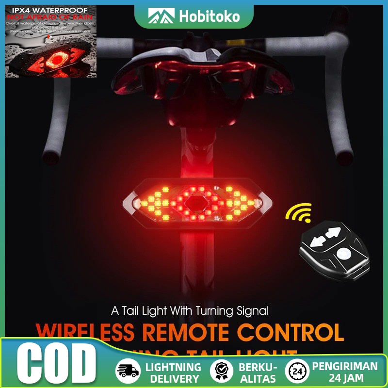 Jual Lampu sein sepeda nirkabel ini dilengkapi dengan remote control ... Jual Lampu sein sepeda nirkabel ini dilengkapi dengan remote control ...
