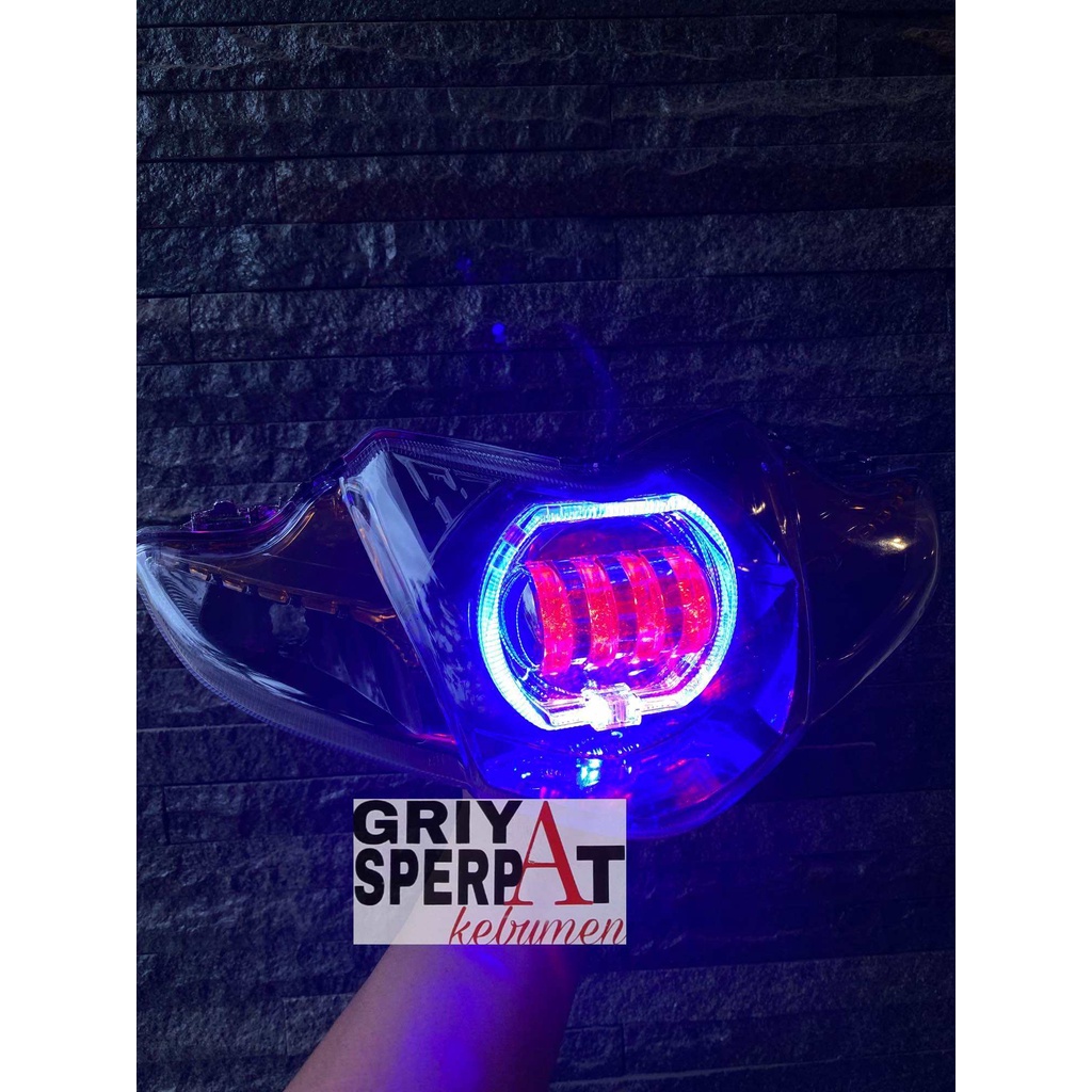 Jual LAMPU DEPAN BILED REVO ABSOLUTE BILED PROJIE LED SUPER TERANG ...