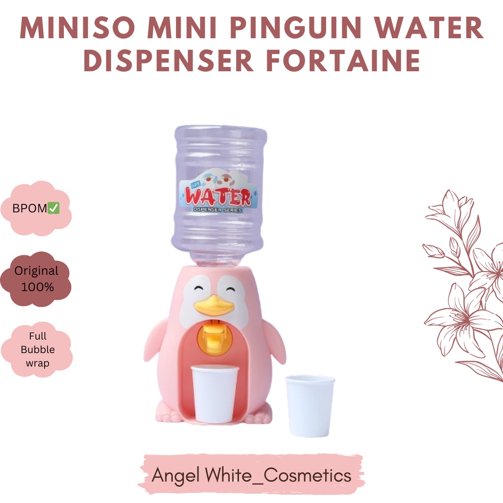 Jual MINISO MINI PINGUIN WATER DISPENSER FORTAINE | Shopee Indonesia