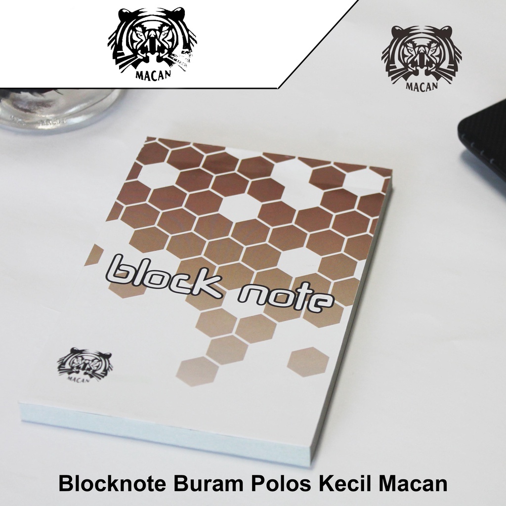 Jual Macan Blocknote Polos - Kecil (BC/Buram) | Shopee Indonesia