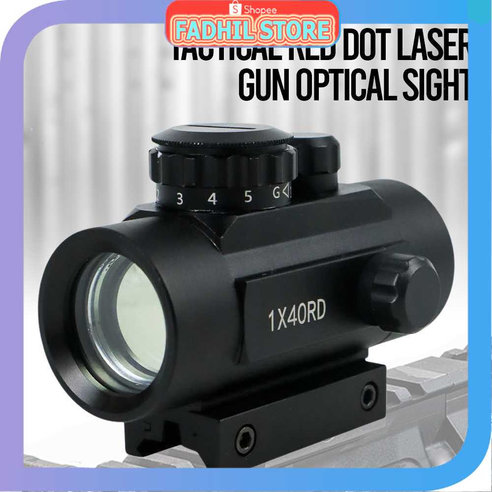 Jual FS - Bushnell Tactical Green Red Dot Laser Gun Optical Sight ...