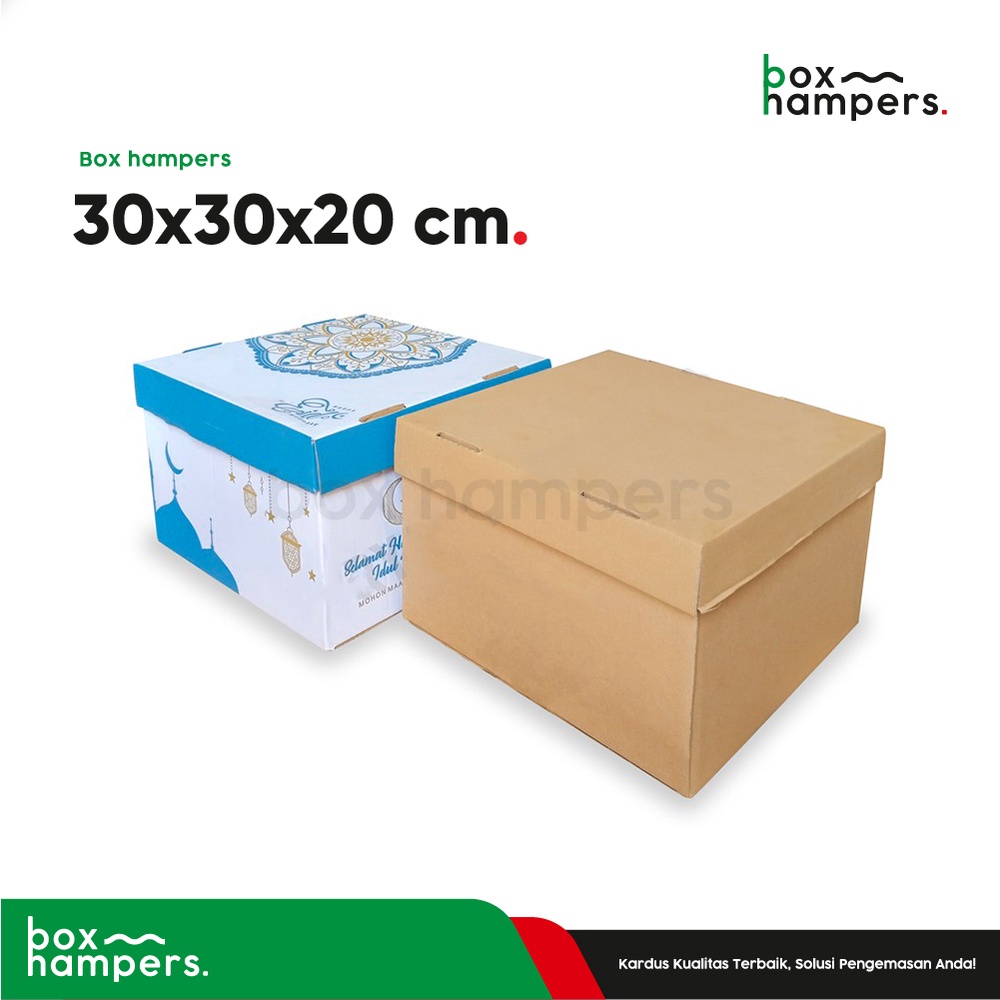 Jual Box 30x30x20 cm (Set Top/Bot Heebe) Kardus/Karton/kemasan/Paking ...