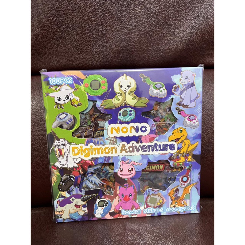 Jual Sticker Nono Digimon Momo Stiker Lucu Viral Aesthetic Isi 100 ...