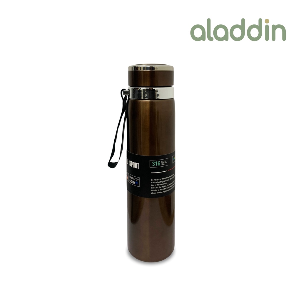 Jual aladdin Botol Minum Thermos Elegan Stainless Steel Tahan Lama ...