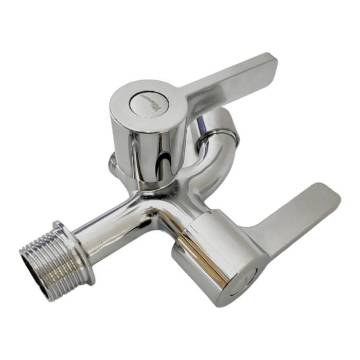 Jual Keran Bak Mandi 3/4 inch Keran Cabang Two Way Kran air shower ...