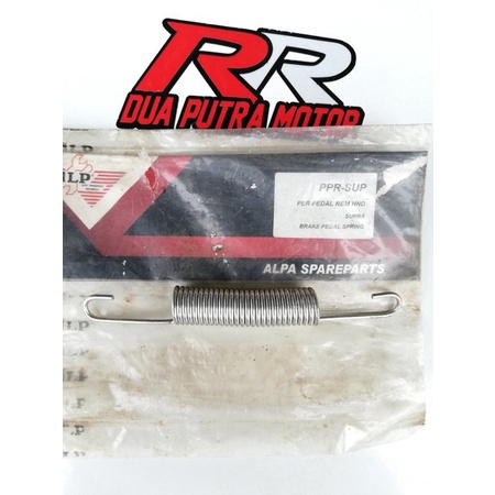 Jual spring per pedal rem belakang honda supra x 100 fit lama old new ...