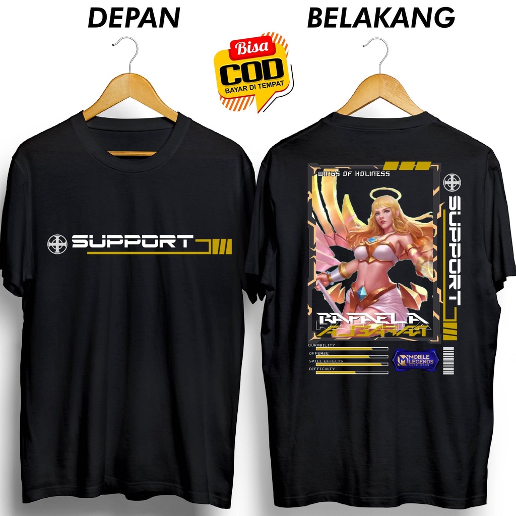 Jual KAOS HERO ML RAFAELA SUPPORT GOLD BAJU DISTRO KEREN GL | Shopee Indonesia