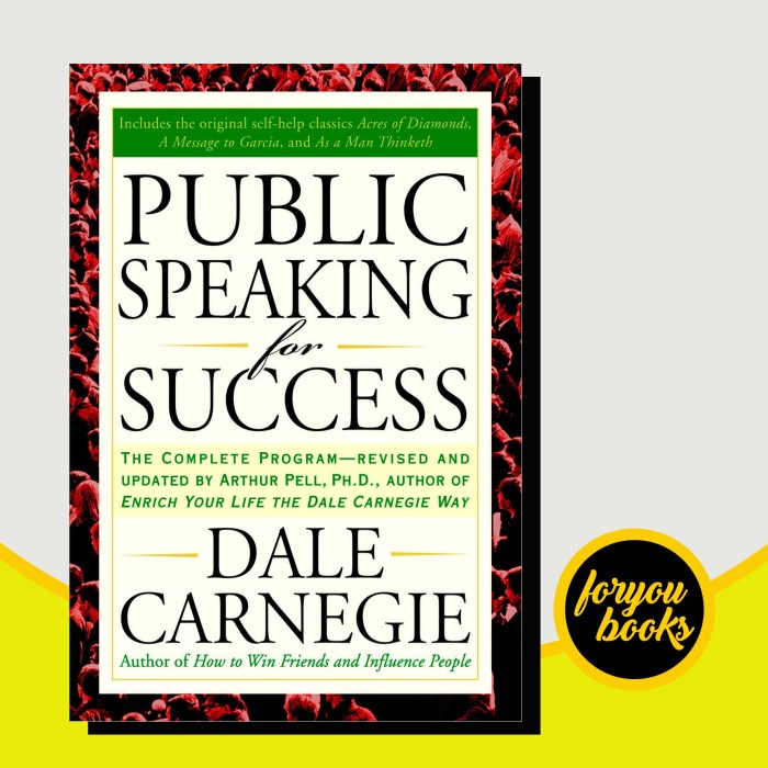 Jual Public Speaking for Success Dale Carnegie (BOOK) | Shopee Indonesia