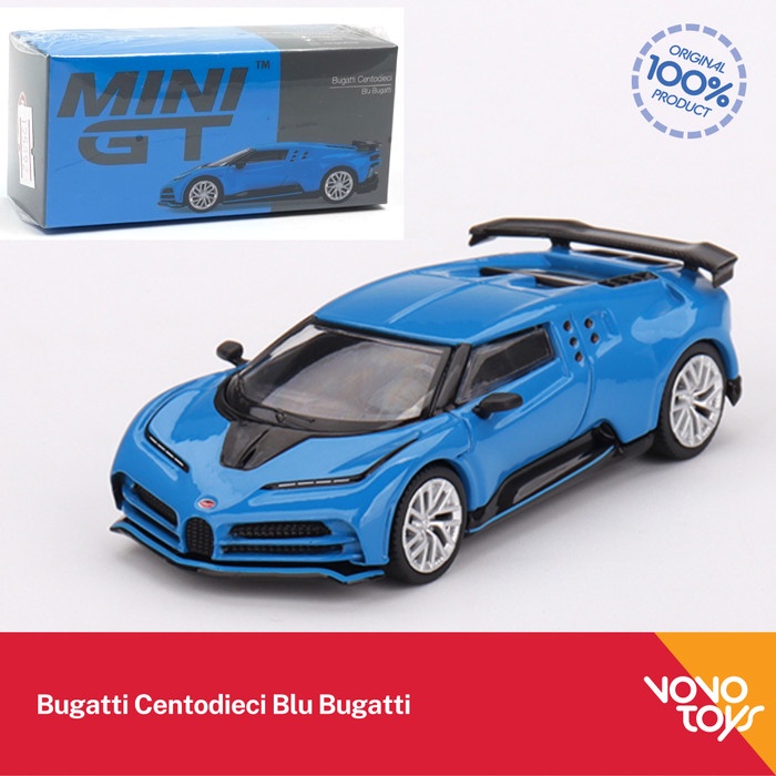 Jual MiniGT 586 Bugatti Centodieci Blu Bugatti Mini GT | Shopee Indonesia