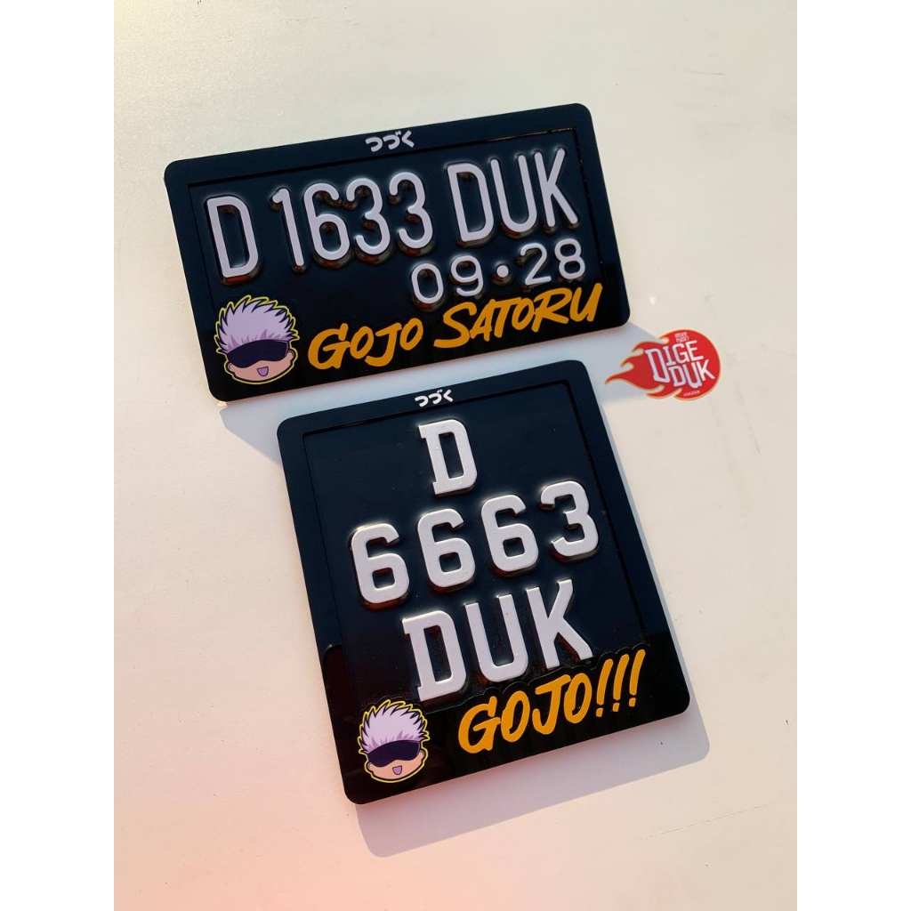 Jual FR54E Plat Nomor JDM Custom Frame + Plat / PNP SEMUA MOTOR ...