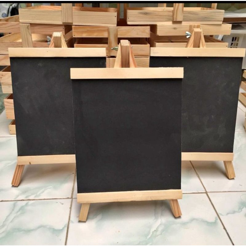 Jual Stand Papan Tulis Mini Papan Tulis Kapur Papan Tulis Menu | Shopee ...