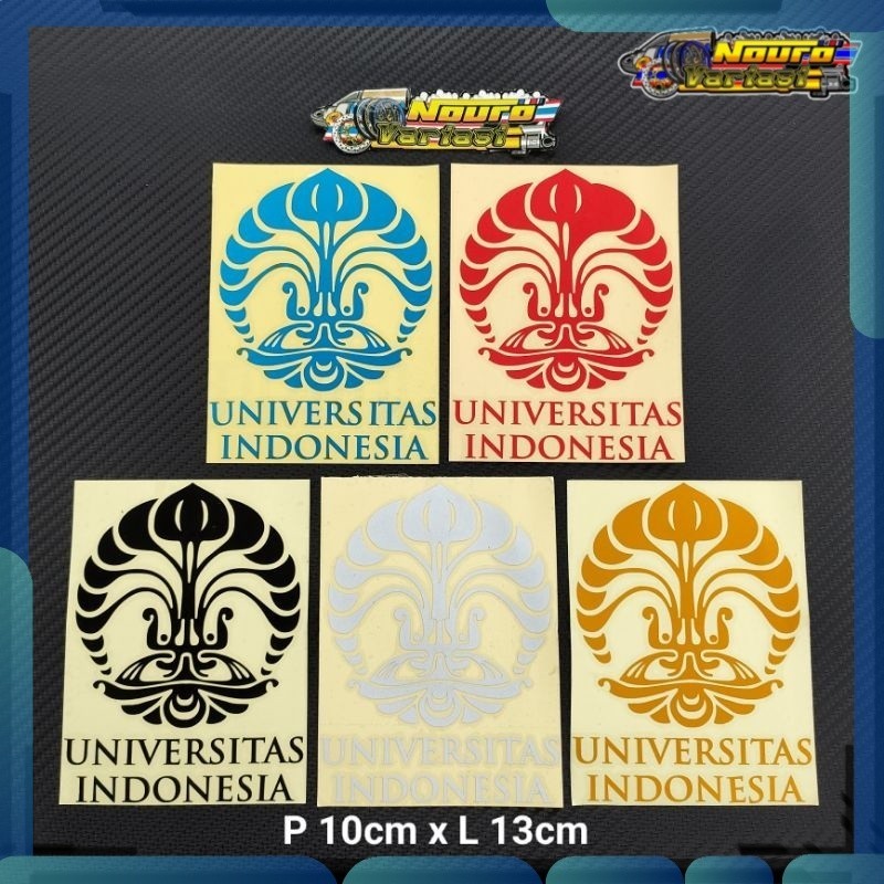 Jual Sticker stiker cutting universitas Indonesia bagus | Shopee Indonesia