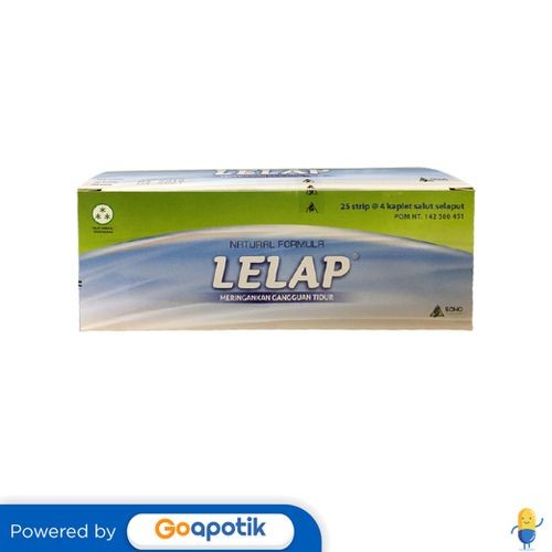 Jual Lelap Box Isi 100 Kaplet Salut Selaput | Shopee Indonesia
