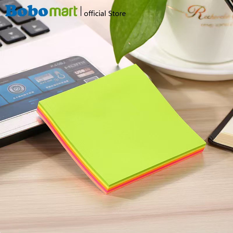 Jual BOBOMART JINXIN JXINE3 STICKY NOTES 3X3 INCH (76MM X 76MM) - 100 ...