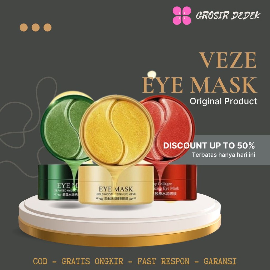 Jual Masker Mata Panda Eye Mask Collagen Isi 60 / 30 Pasang UMYV UMW ...