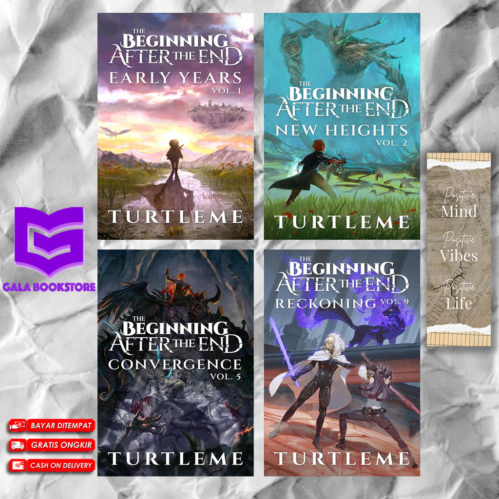 Jual The Beginning After The End (11 book series) Early Years | New Heights | Providence By ...