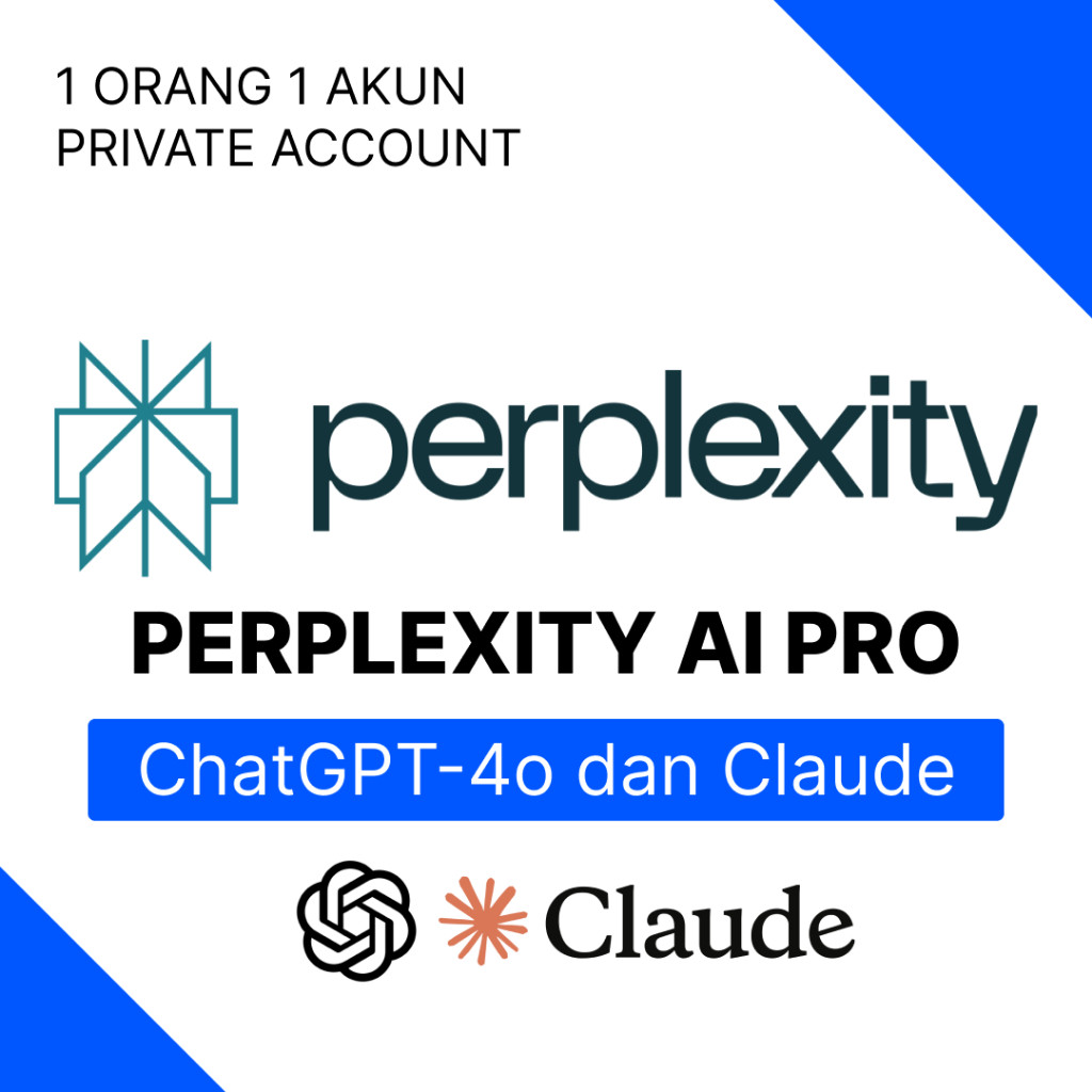 Jual [PRIVATE] PERPLEXITY AI PRO - ChatGPT-4o & Claude | Shopee Indonesia