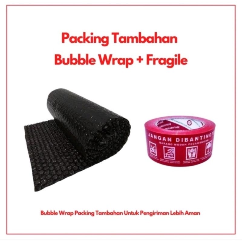 Jual Packingan Tambahan Bubble Wrap + Frogile | Shopee Indonesia