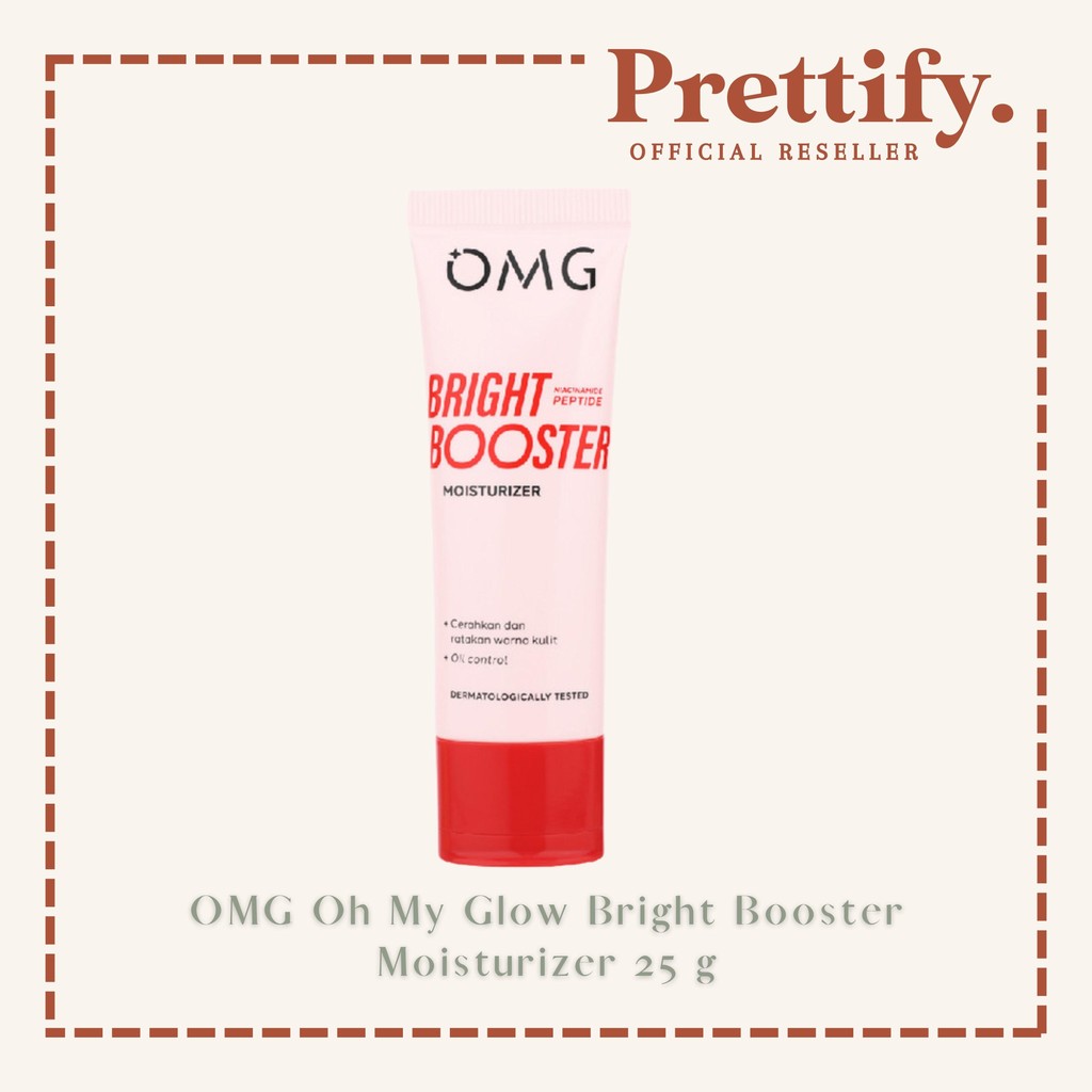 Jual OMG Oh My Glow Bright Booster Moisturizer 25 g - Untuk Semua Jenis ...