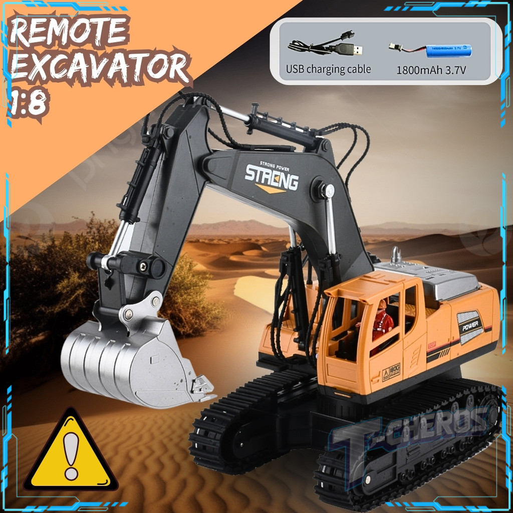 Jual Excavator Beko Mainan 6 Saluran Mobil Remote Control Dump Truck ...