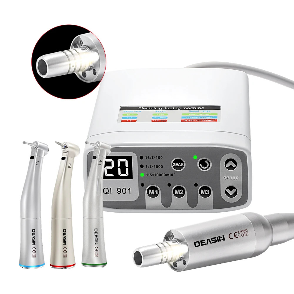 Jual LED Portable Dental Electric Micromotor Set For Chair 2/4hole Low ...