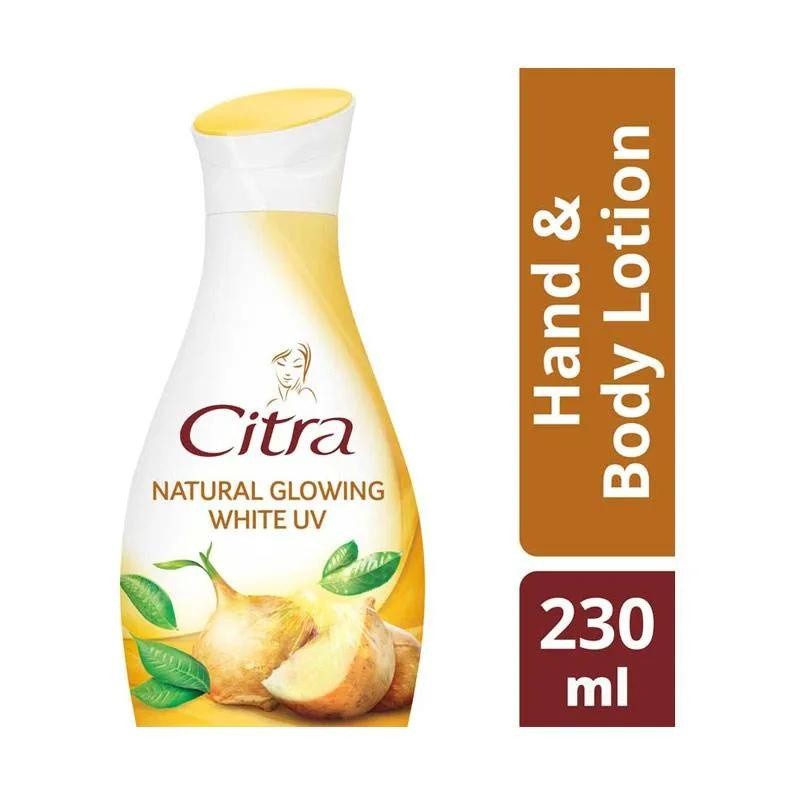 Jual Citra Hand & Body Lotion Natural Glowing White UV citra botol - [NEW] - VOPISHOP88 SEMBAKO ...