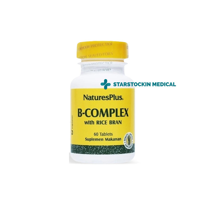 Jual Natures Plus B Complex With Rice Bran - 60 Tablet | Shopee Indonesia