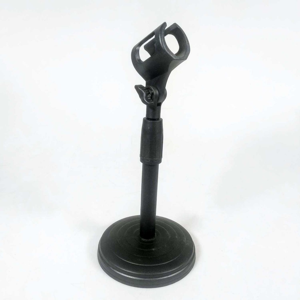 Jual Stand Mic Mikrofon Meja Mimbar Desktop Disc Microphone Adjustable ...
