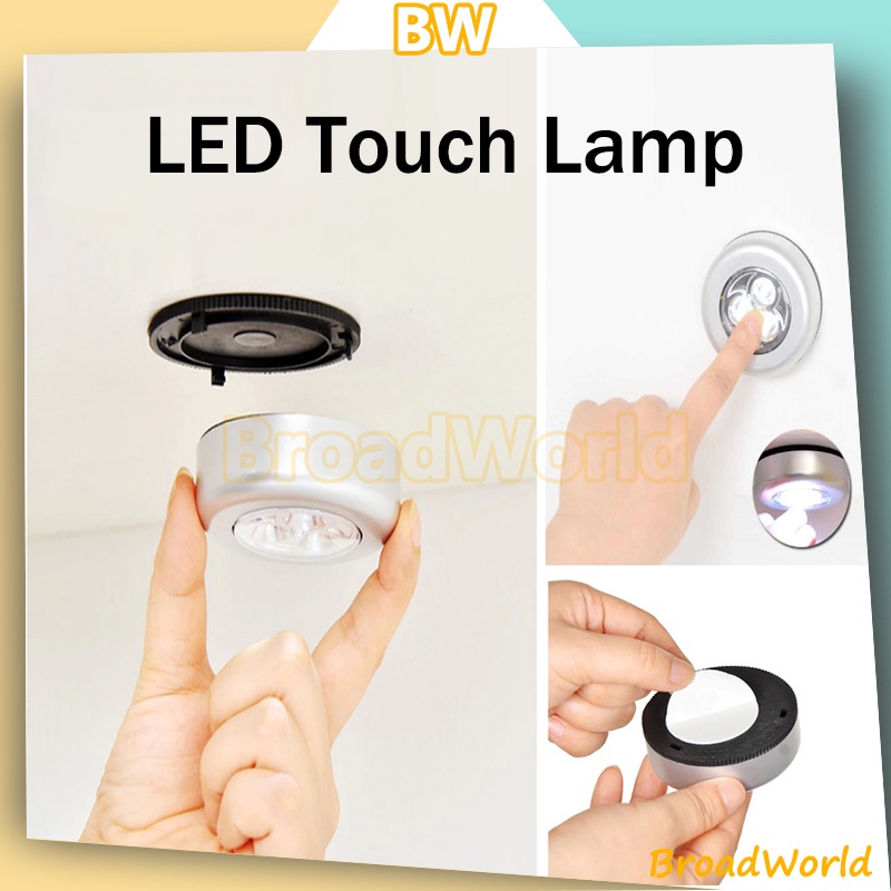 Jual Lampu LED Tempel Stick n Click Touch / Click Touch Lamp / Click ...