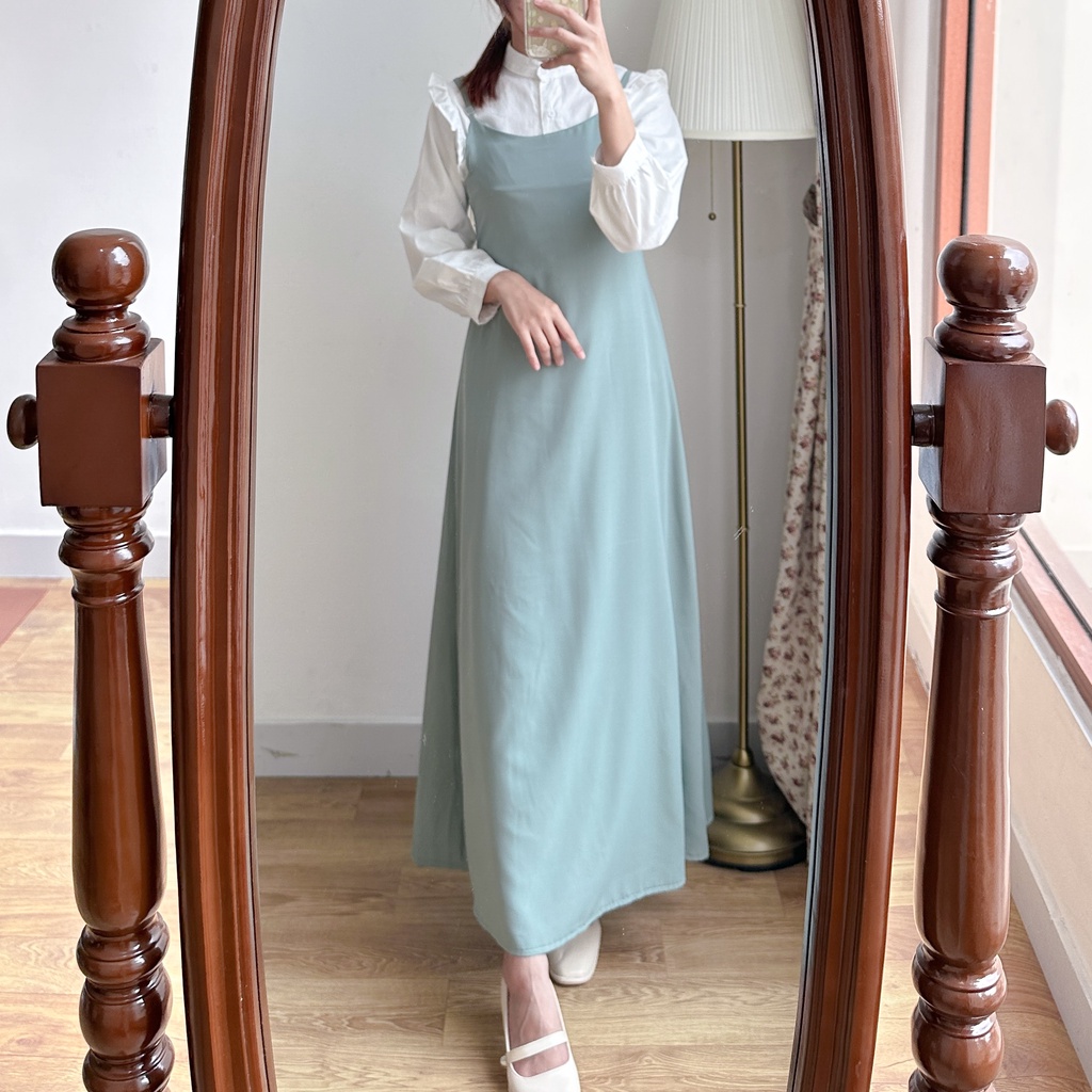 Jual JISOO KOREAN OVERALL - HARASKIRT | Shopee Indonesia