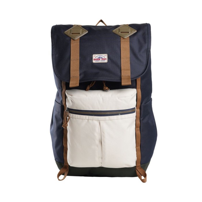 Jual EIGER MILEAGE 2.0 BACKPACK 25L - Navy | Shopee Indonesia