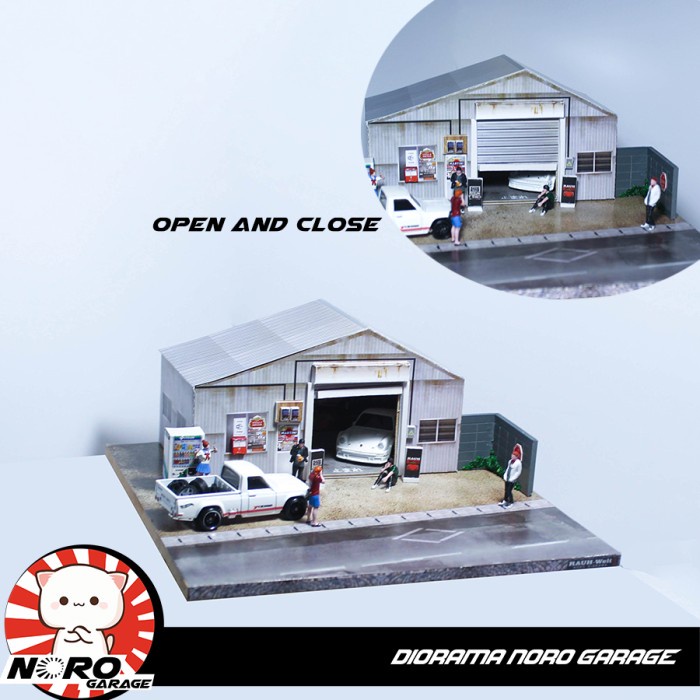 Jual Diorama RWB Factory Chiba, Japan. Skala 1:64 - RWB Chiba Japan ...